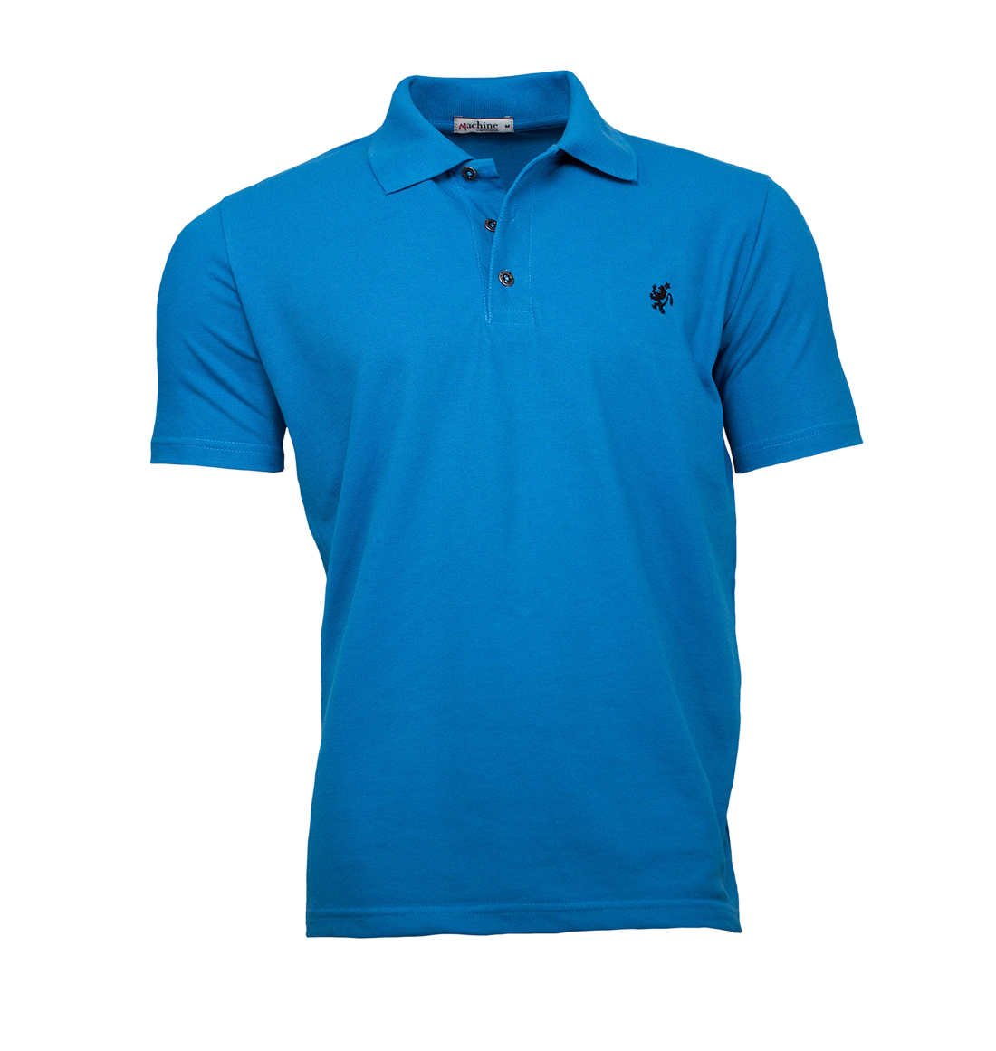 Camisa Polo Masculina Azul Turquesa